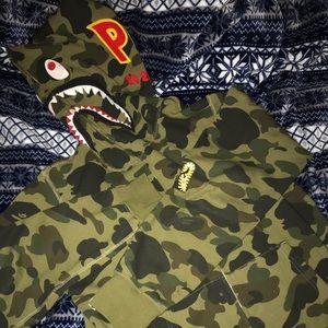 Bape | Shirts | Bape Ponr Hoodie | Poshmark